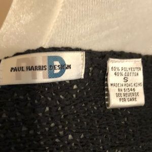 Paul Harris Designs | Sweaters | Paul Harris Design Black Sweater ...